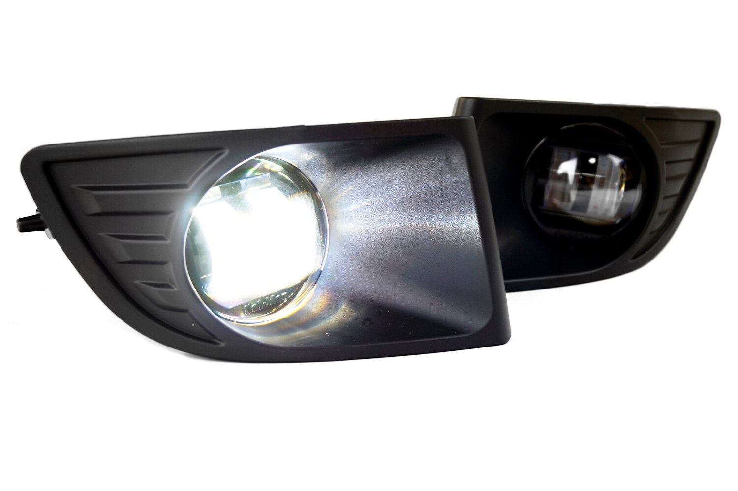Диодные ПТФ Sal-Man 50W 6000К 2 линзы для Land Cruiser Prado 120 2002-2009 г. в.