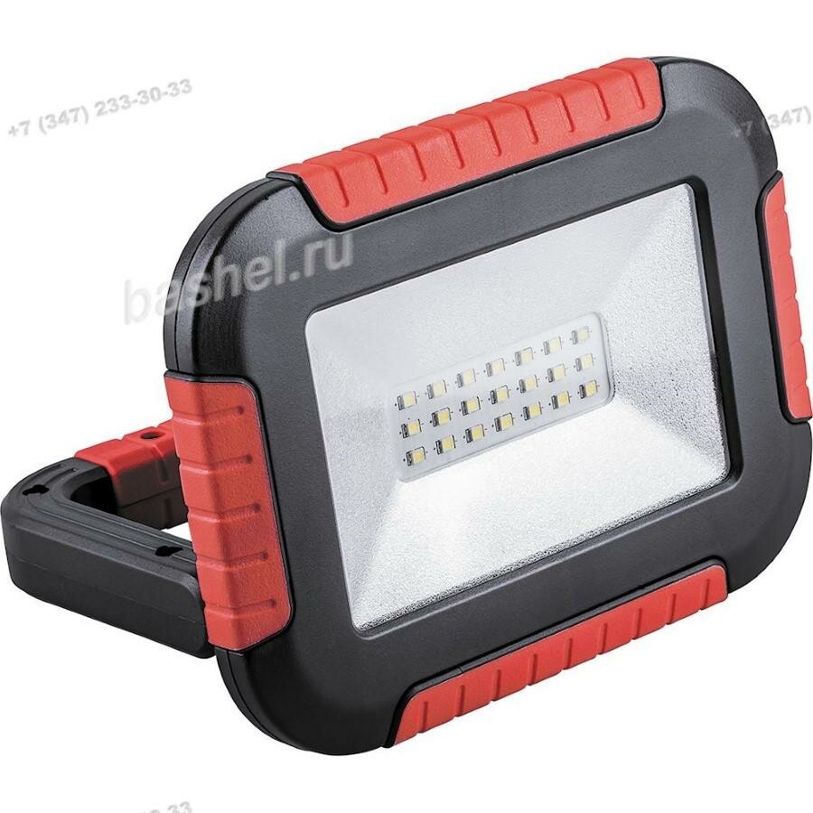 Фонарь-прожектор аккумуляторный светодиодный Feron TL911 10W(700lm 120°)6400K 6K 21xSMD2835 IP44 160x125x42, 32725