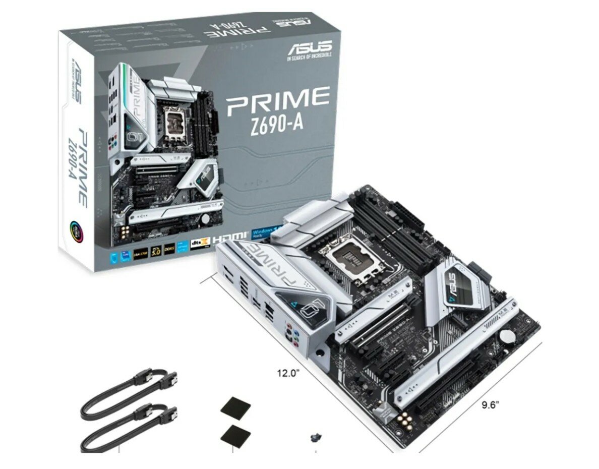 Материнская плата ASUS PRIME Z690-A STJP1001522, LGA 1700, DDR5