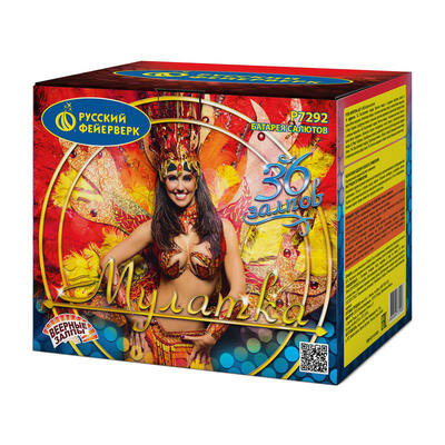 Батарея салютов Русский фейерверк Мулатка 36 зарядов