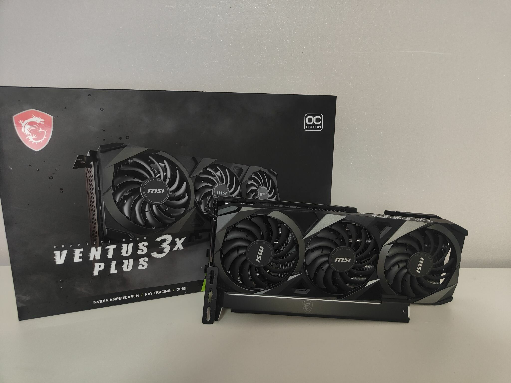 Видеокарта MSI GeForce RTX 3060 Ti VENTUS 3X OC 8GB, Retail