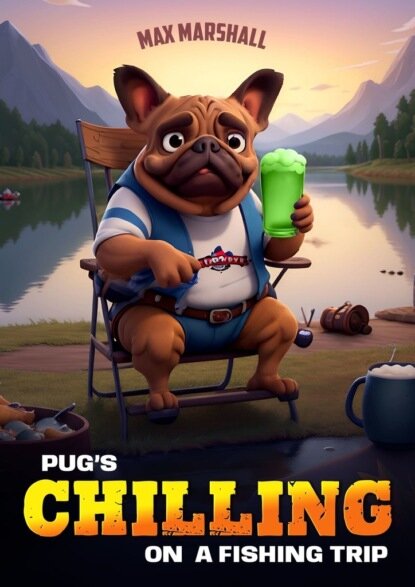 Pug’s Chilling on a Fishing Trip [Цифровая книга]