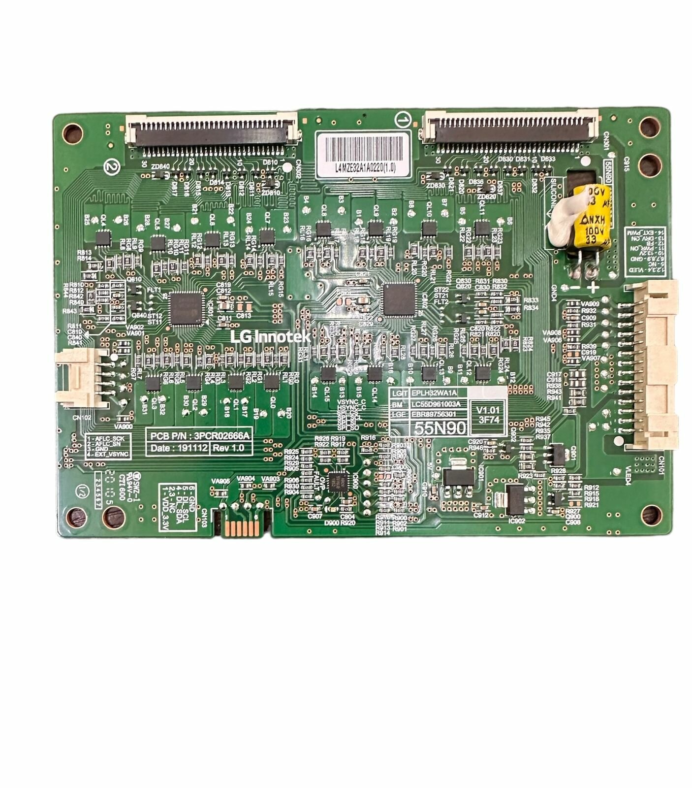 Инвертор телевизора LG 3PCR02666A LC55D691003A EBR89756301