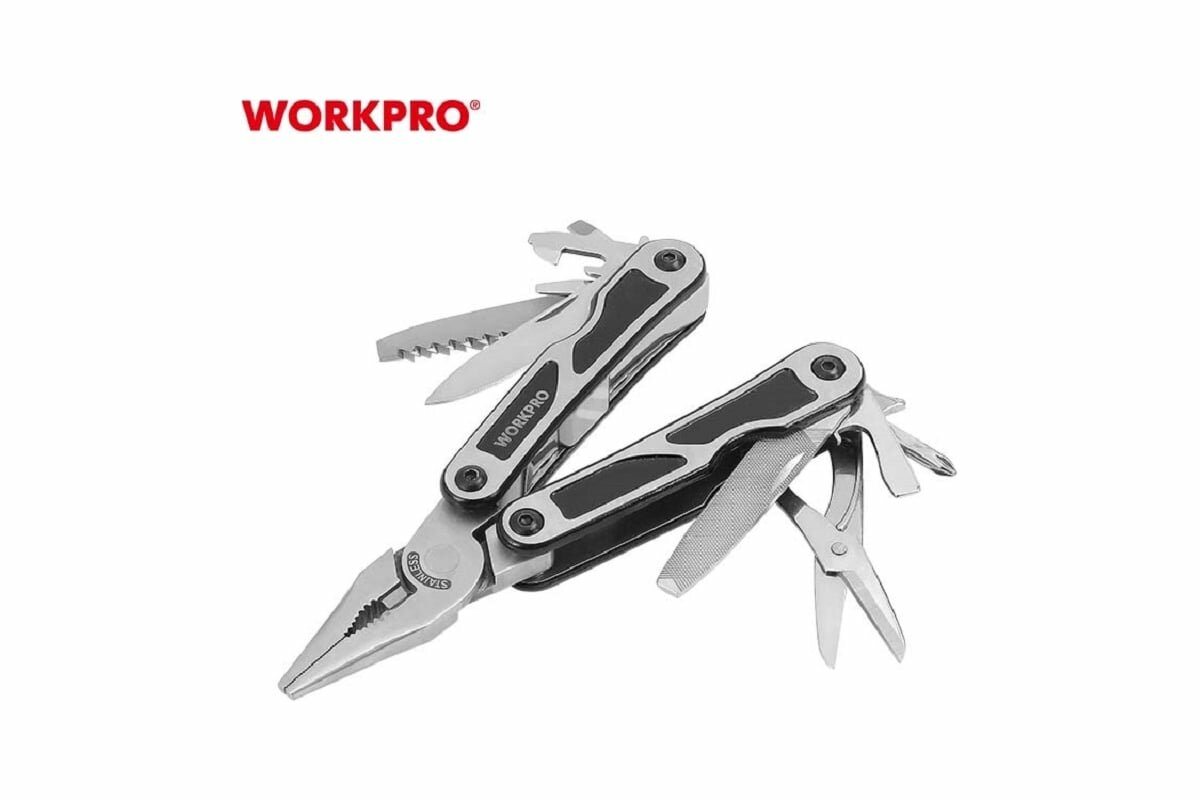 WORKPRO Мультитул-пассатижи 15-в-1 WP382009