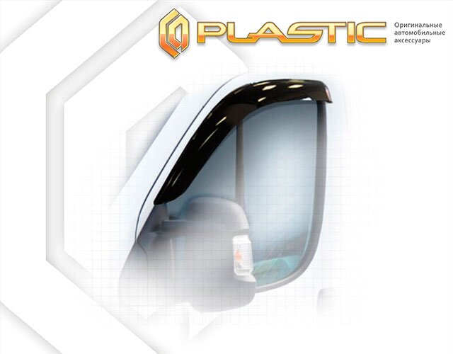 Дефлекторы окон (Classic полупрозрачный) Citroen Jumper 2014 - г. в. СА Пластик (Арт. 2010030310879)