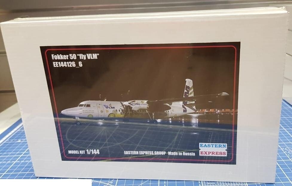 ЕЕ144126_6 Пас. самолет Fokker F-50 FLY VLM