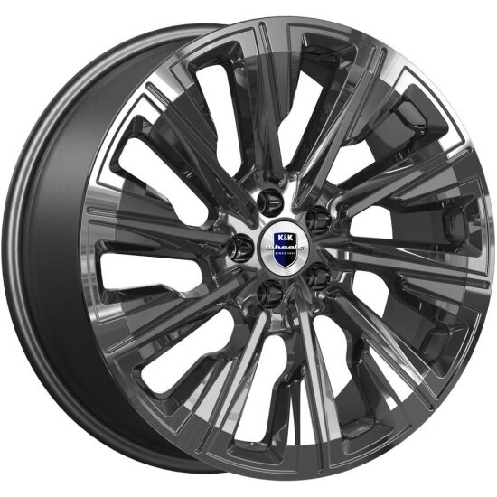 Диск K&k Галего (КС1039) 7.5x19 5/108 ET49 D60.1 кварц (Арт.80356)