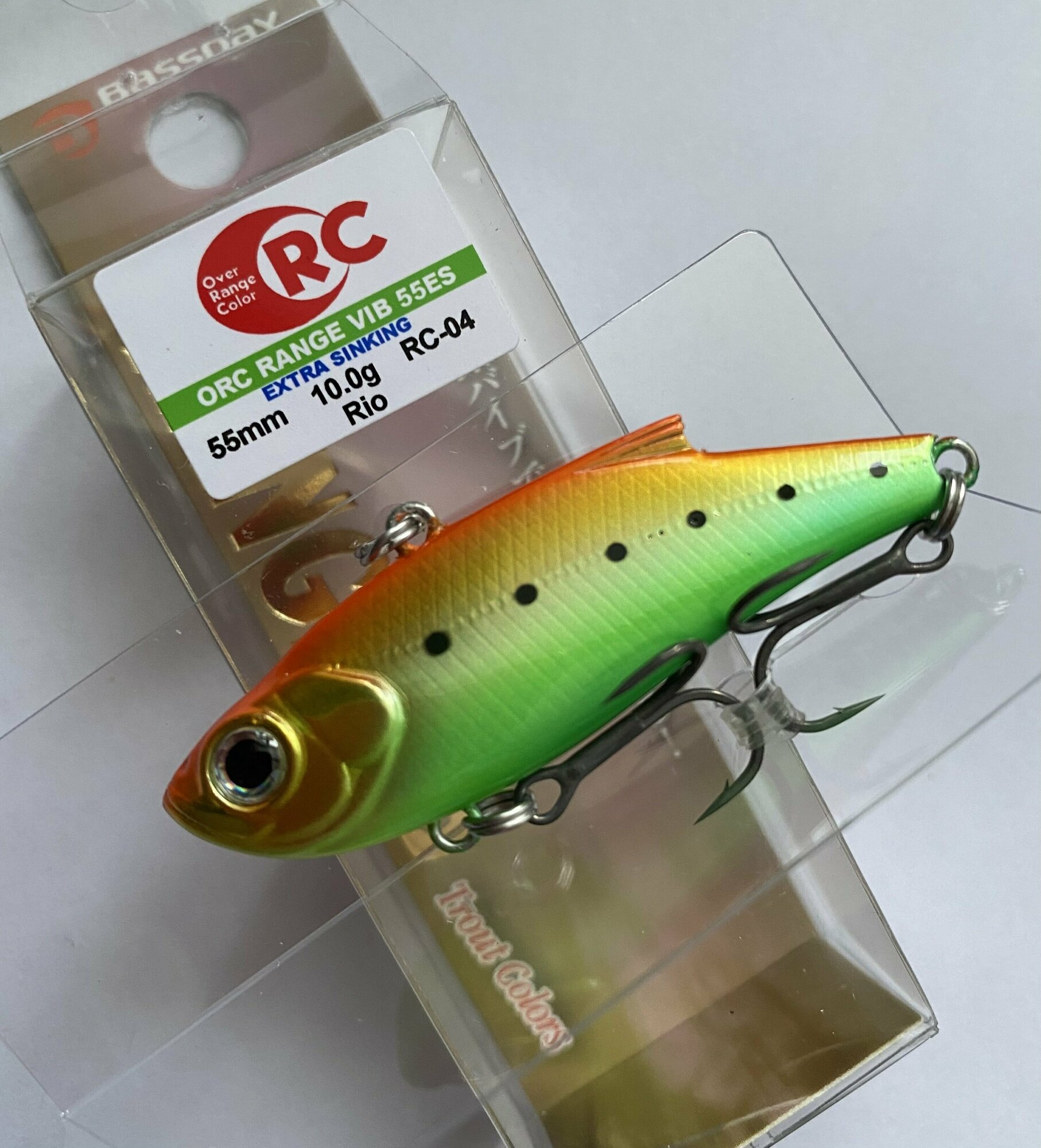 Раттлин Bassday Range Vib 55ES 10g цвет RC-04