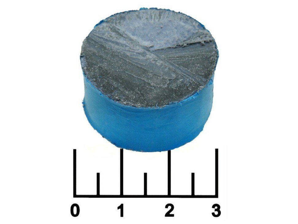 Паста для полировки металла не содержащих железо синяя Luxor