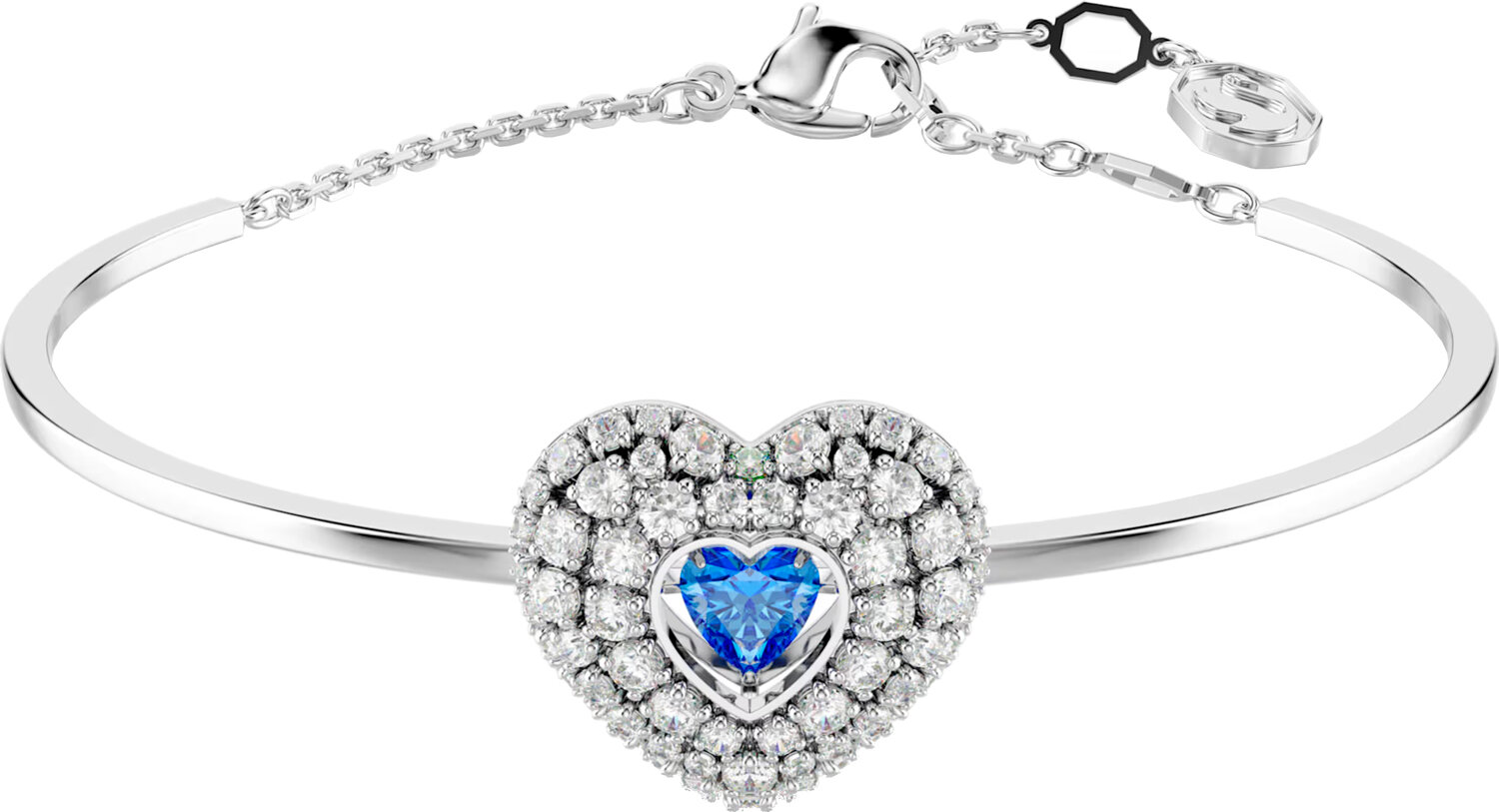 Жесткий браслет SWAROVSKI, кристаллы Swarovski