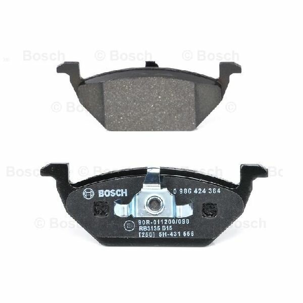 Тормозные колодки дисковые передние, BOSCH 0986424364 для а/м Audi, Seat, Skoda, Volkswagen
