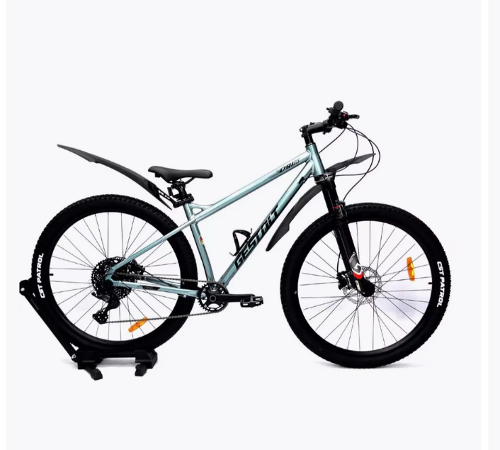 Велосипед GESTALT D-91GTS 29" Рост 18" серый/голубой 10 скоростей