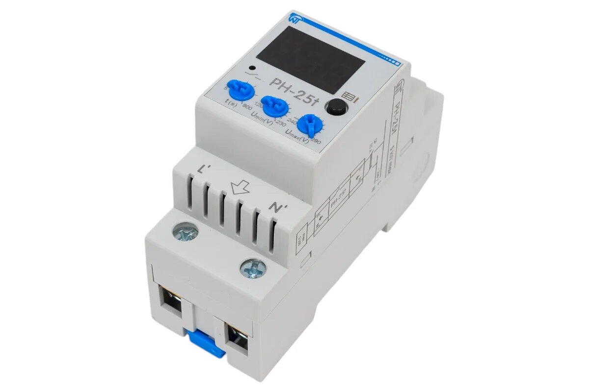 НовАтек-Электро РН-25t Реле напряжения для защиты электросетей и систем 3425600025t