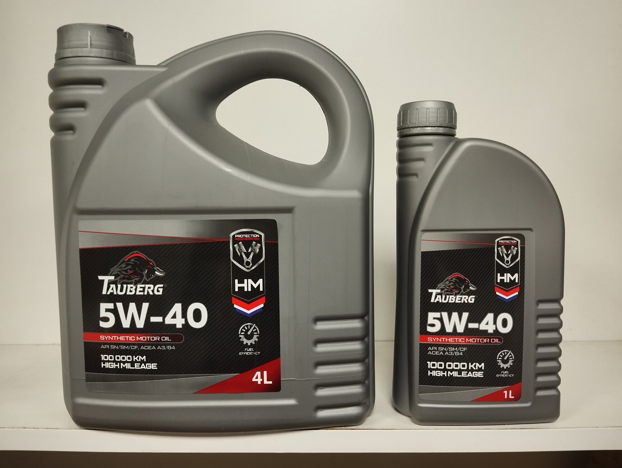 "TAUBERG 5W40 HM" - моторное масло объемом 4 литра