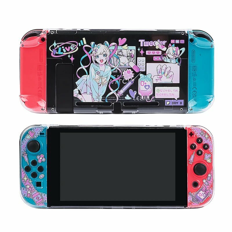 Чехол для Nintendo Switch Lite miflame, Switch Case, прозрачный