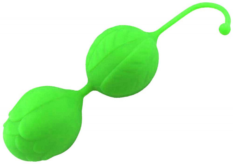 Шарики вагинальные "Kegel balls Green" зеленые