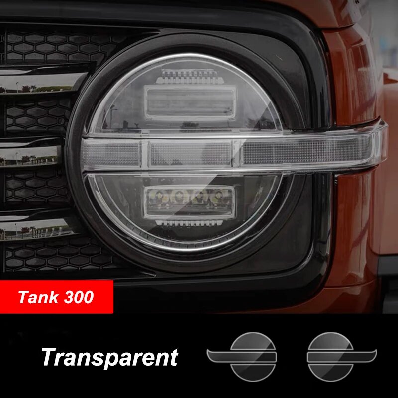 Защитная пленка на фару Tank 300 Transparent
