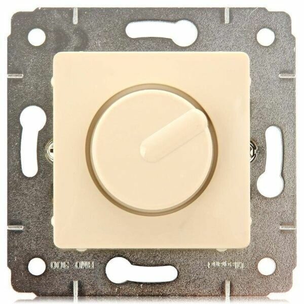 Диммер 300w LEGRAND CARIVA 773717 крем (в рамку).