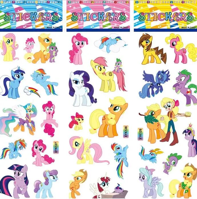 Набор наклеек My Little Pony FEZA