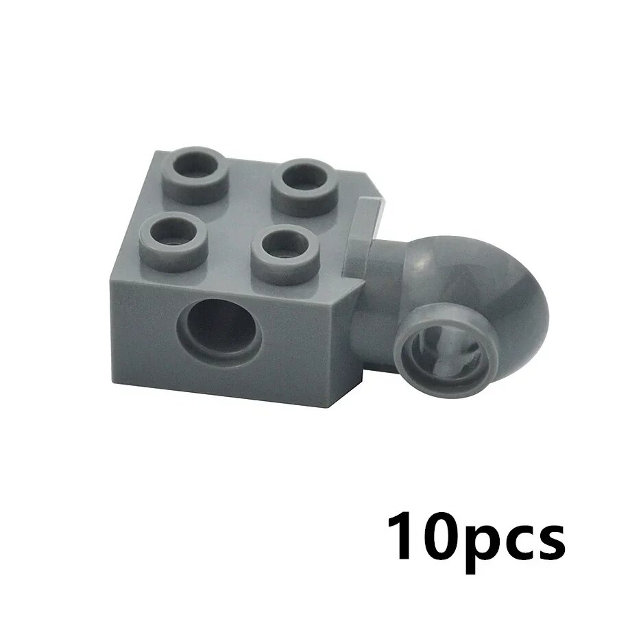 Серый шарнир LEGO® 48171 -Dark Gray, 10 шт.