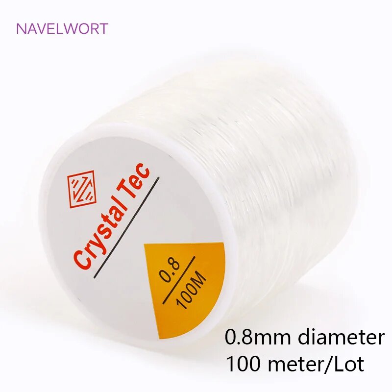 Хрустальная нить NAVELWORT для бижутерии 0.8 mm-100m