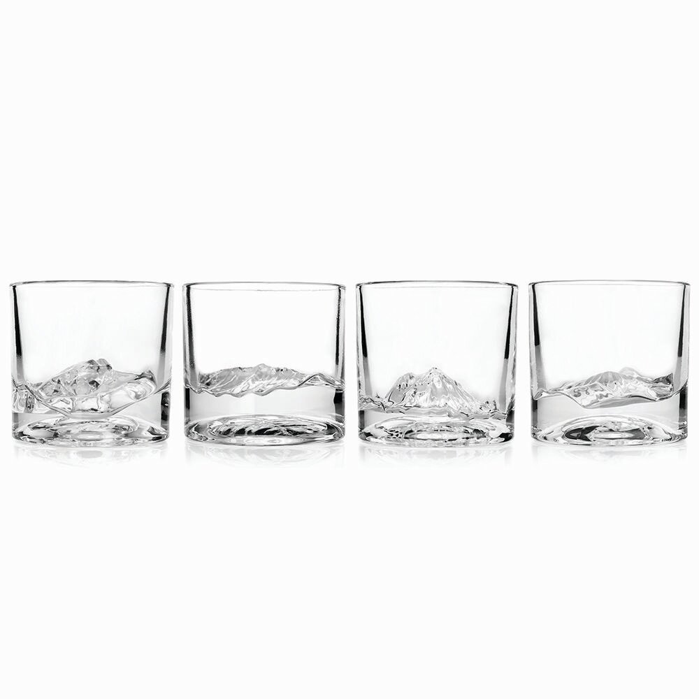 Набор стаканов для виски Liiton "American Peaks" 230-260мл 4пр L61200