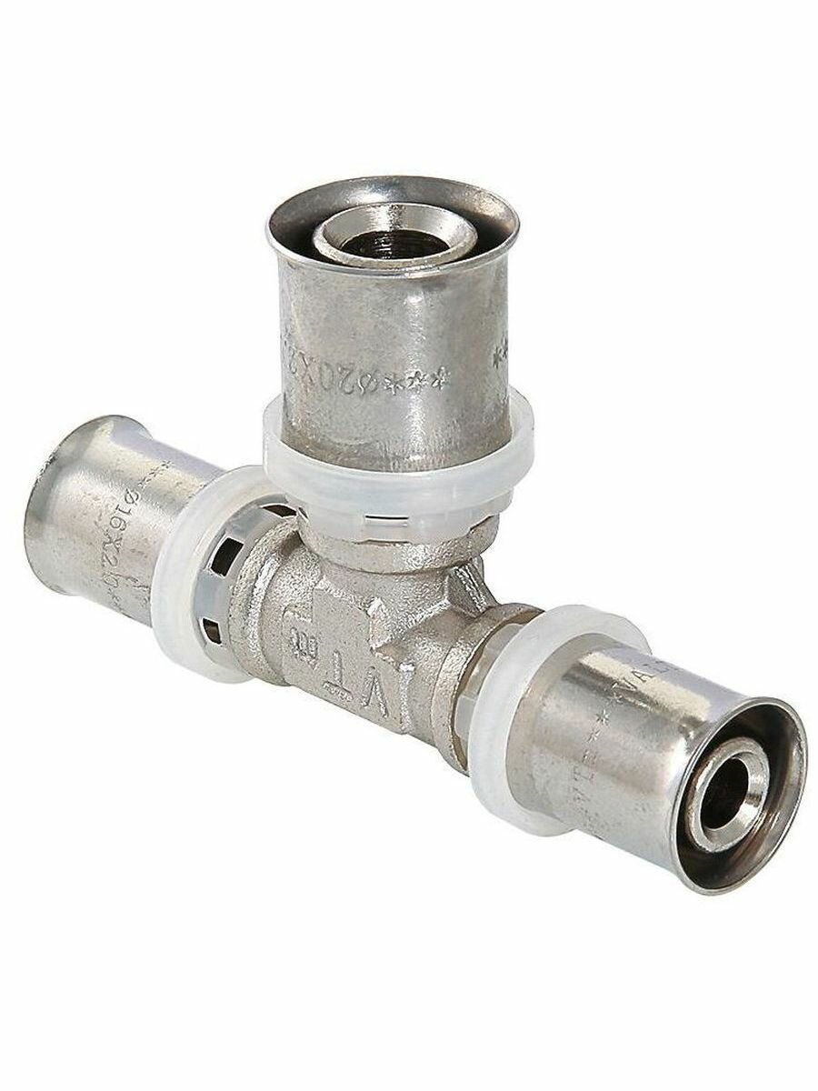 Пресс тройник VALTEC 20х20х16 VTm.231. N.202016