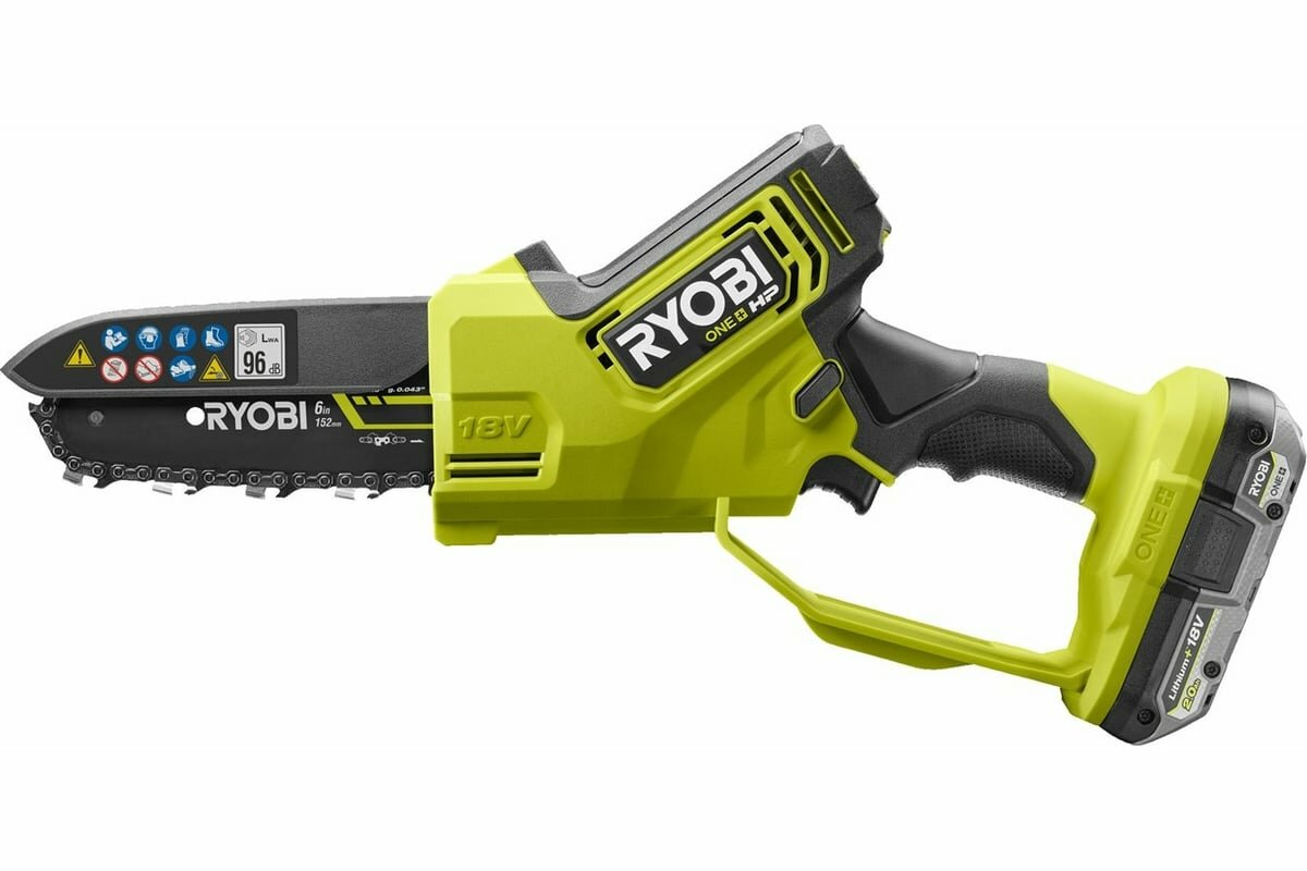 Бесщеточная цепная пила Ryobi ONE+ 18В RY18PSX15A-120 15 см 5133005780