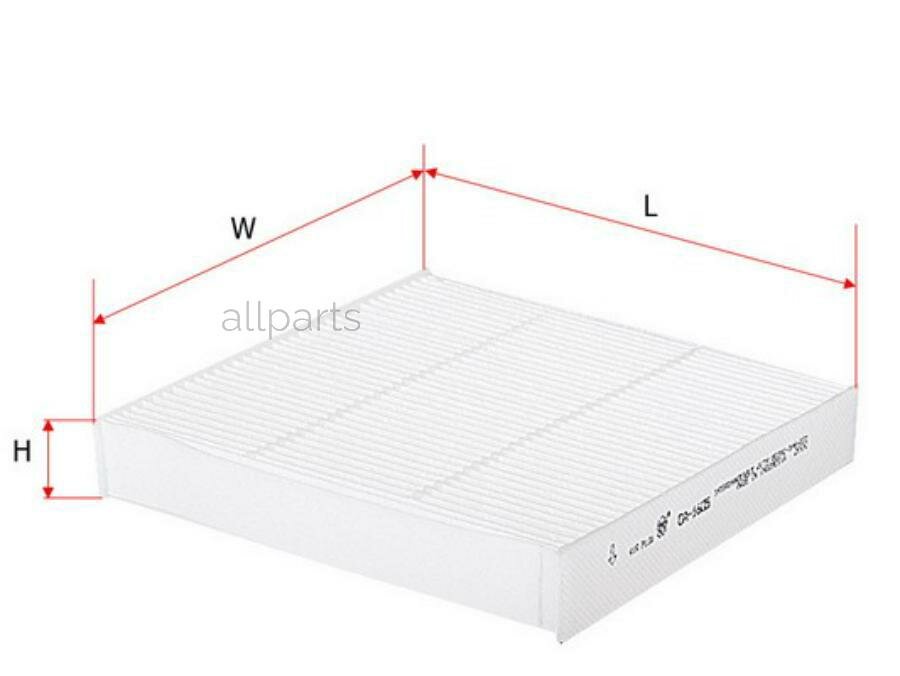 SAKURA CA1605 Фильтр салона