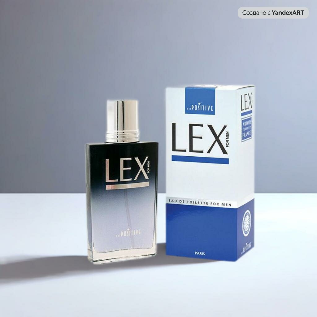 Positive Parfum - Туалетная вода мужская "LEX" (Лекс) флалон 90 мл