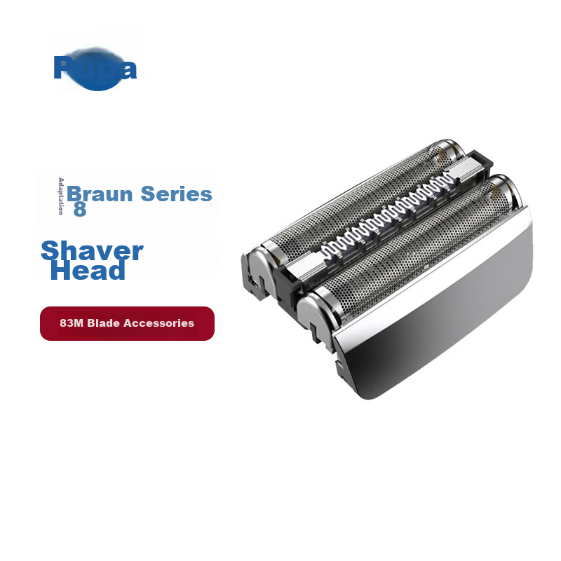 Purpai Compatible Braun Series 8 Shaver Head Membrane Accessory 83M, Suitable for Braun 8370cc/8617s/8325S/8340S/8391CC/Series8, Entire Shaver Head