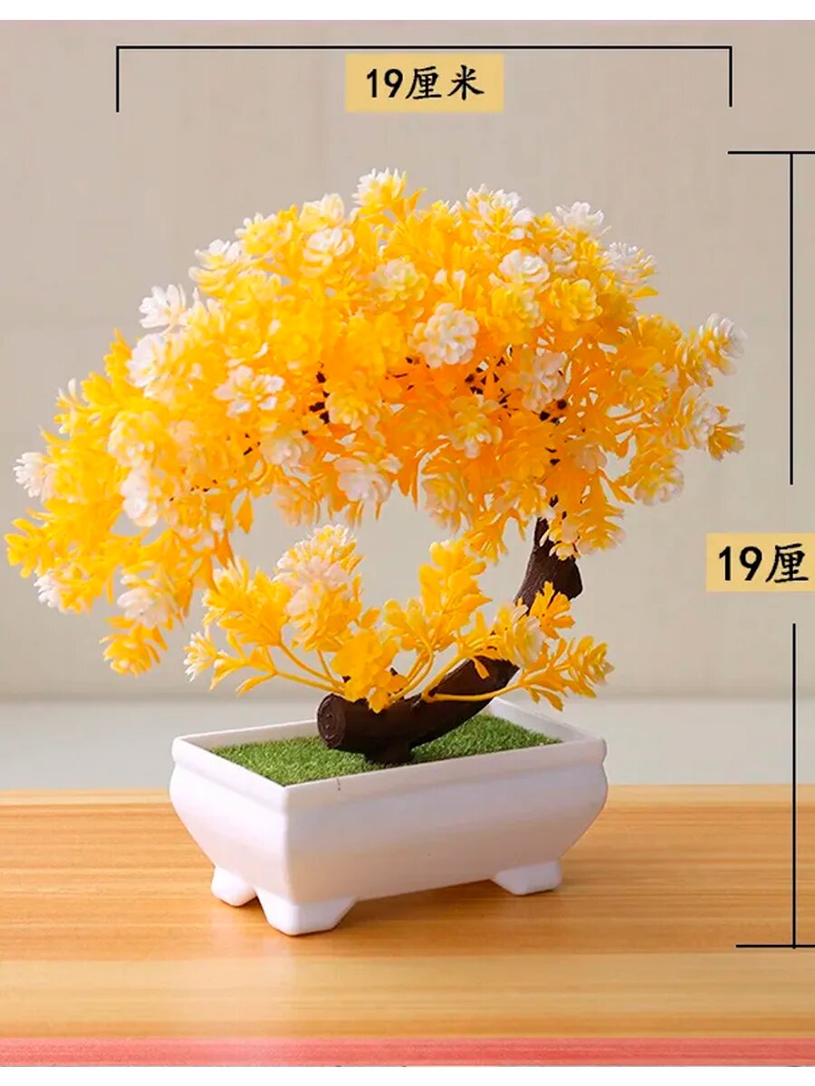 Искусственный бонсай для декора дома