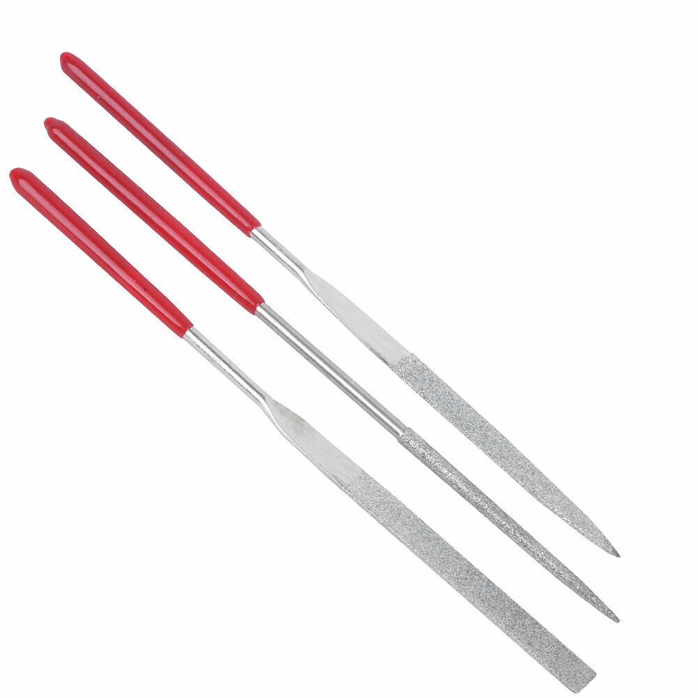 2 комплекта алмазных игольчатых напильников для шлифовки порожка и седла гитары, аксессуар для музыкальных инструментов.