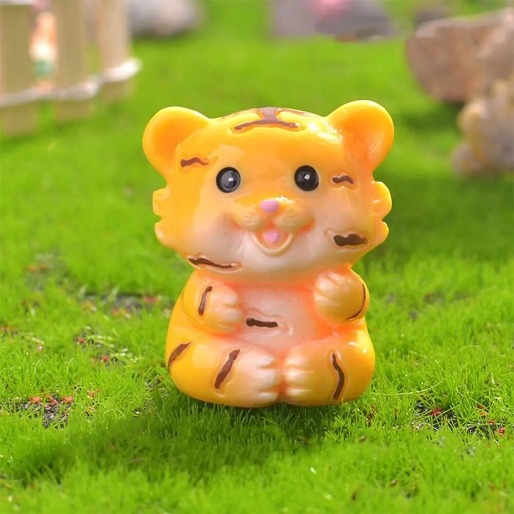 Миниатюрная фигурка тигра, Style 8