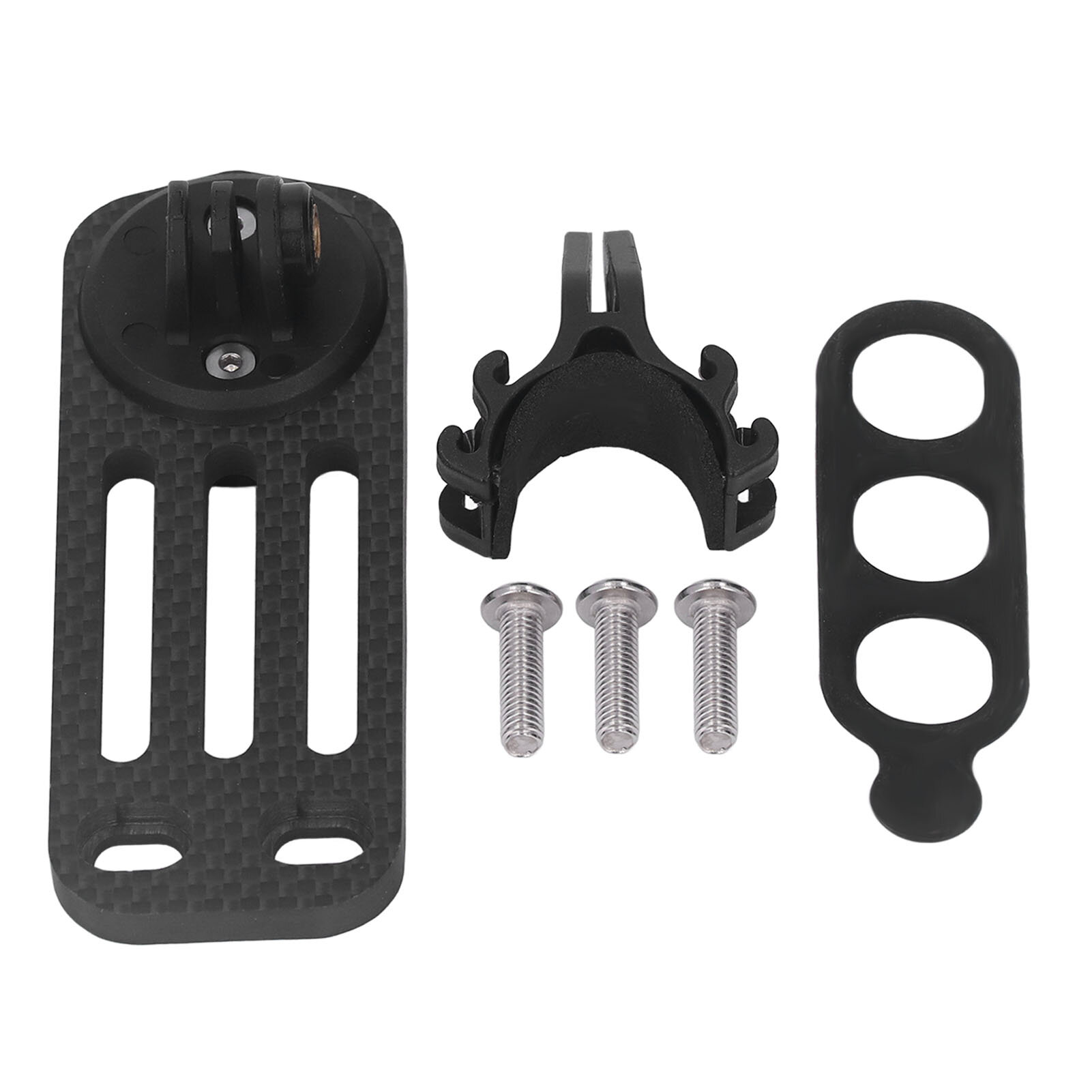 Крепление для велокомпьютера, наружный удлинитель из углеродного волокна 3K, легкий держатель на руль велосипеда для GPS-навигатора и велосипедных аксессуаров