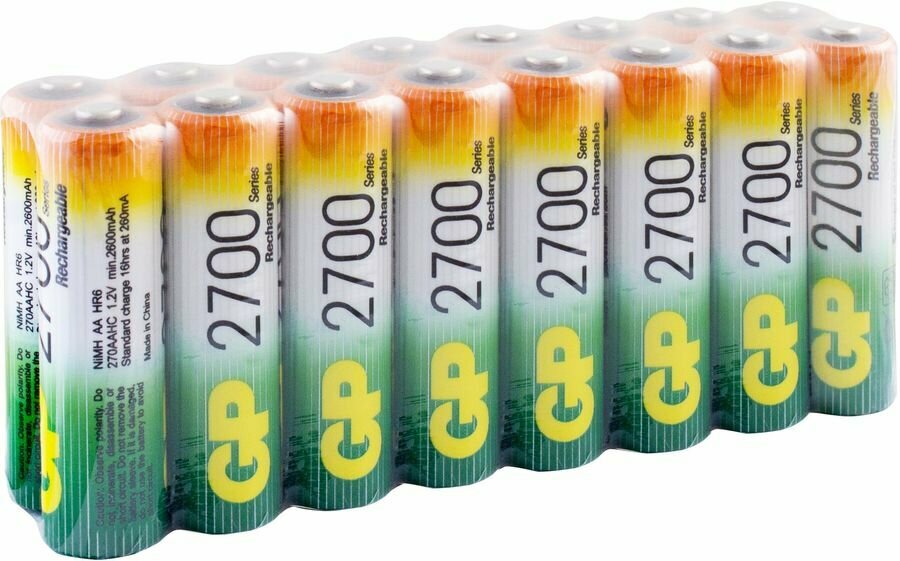 Комплект аккумуляторов GP 270AAHC (16шт)