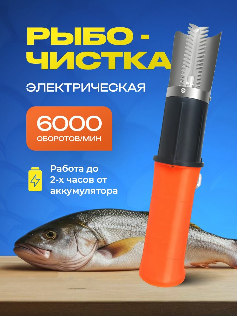 Рыбочистка аккумуляторная