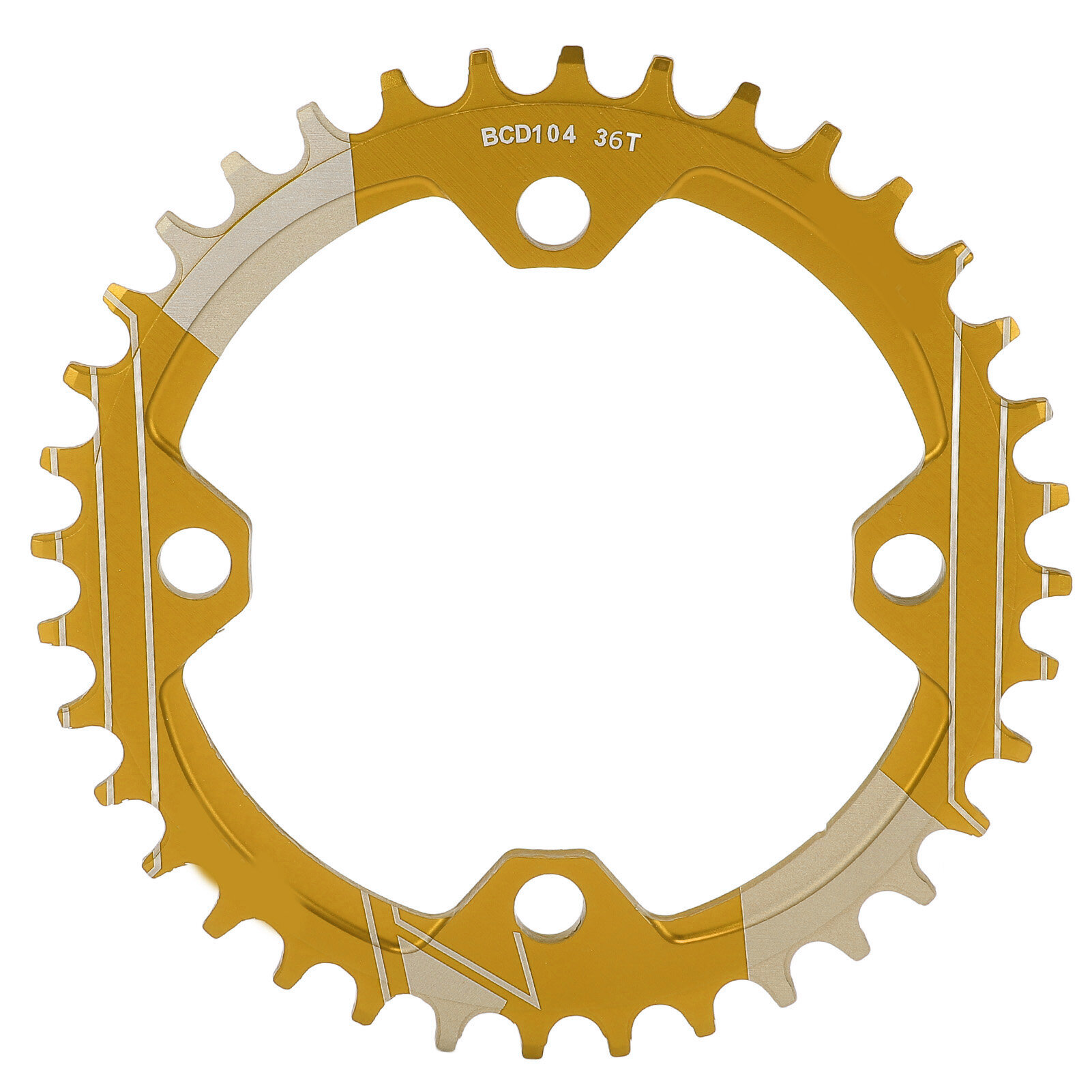 Lebycle 36T износостойкое цепное колесо 104BCD с положительными/отрицательными зубьями для горного велосипеда