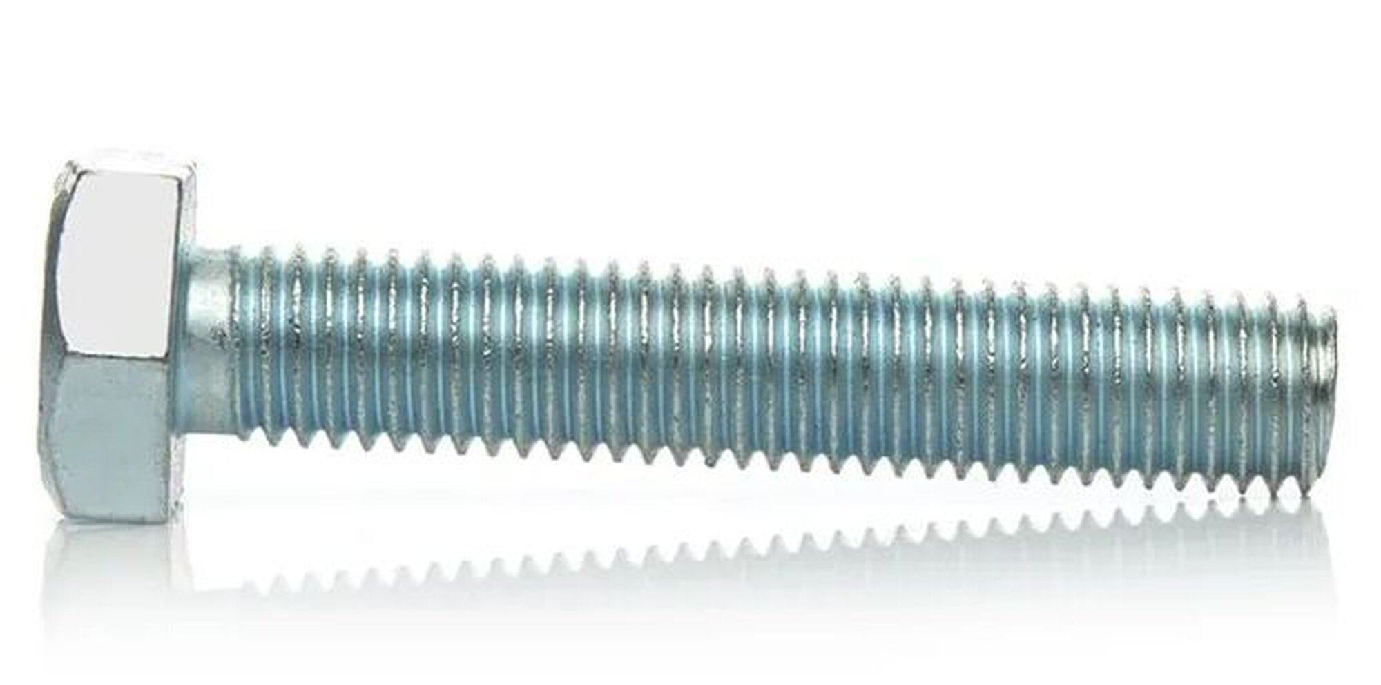 Болты Шпунтик DIN 933, сталь, оцинкованные, шестигранные, 8х40 мм