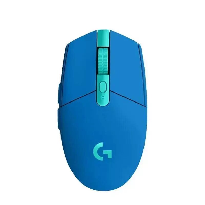Logitech Беспроводная игровая мышь Logitech G G304 Lightspeed,（Синий）