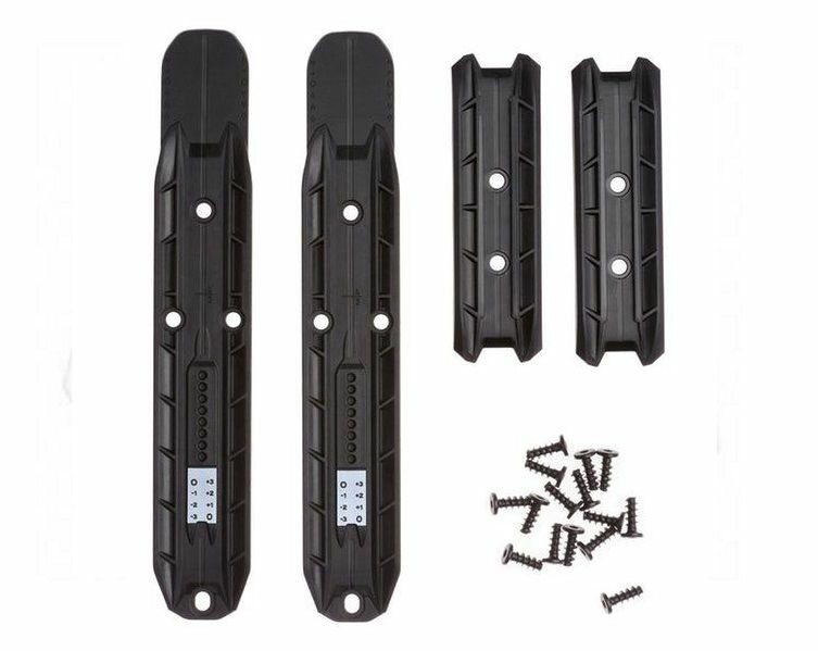 Пластина-IFP-на-шурупах-S90117 Пластина крепления лыжная Fischer IFP S90117, на шурупы, 25-49 размер, черная