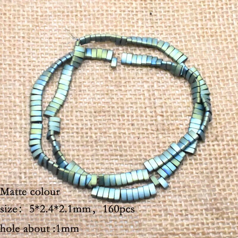 Бусины из гематита YanQi, черные, 180 шт. Green