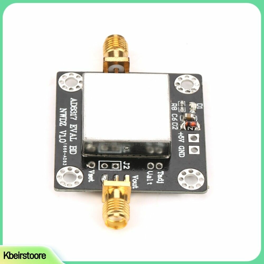 РФ измеритель мощности AD8317 1М-10ГГц 60дБ, логарифмический детектор