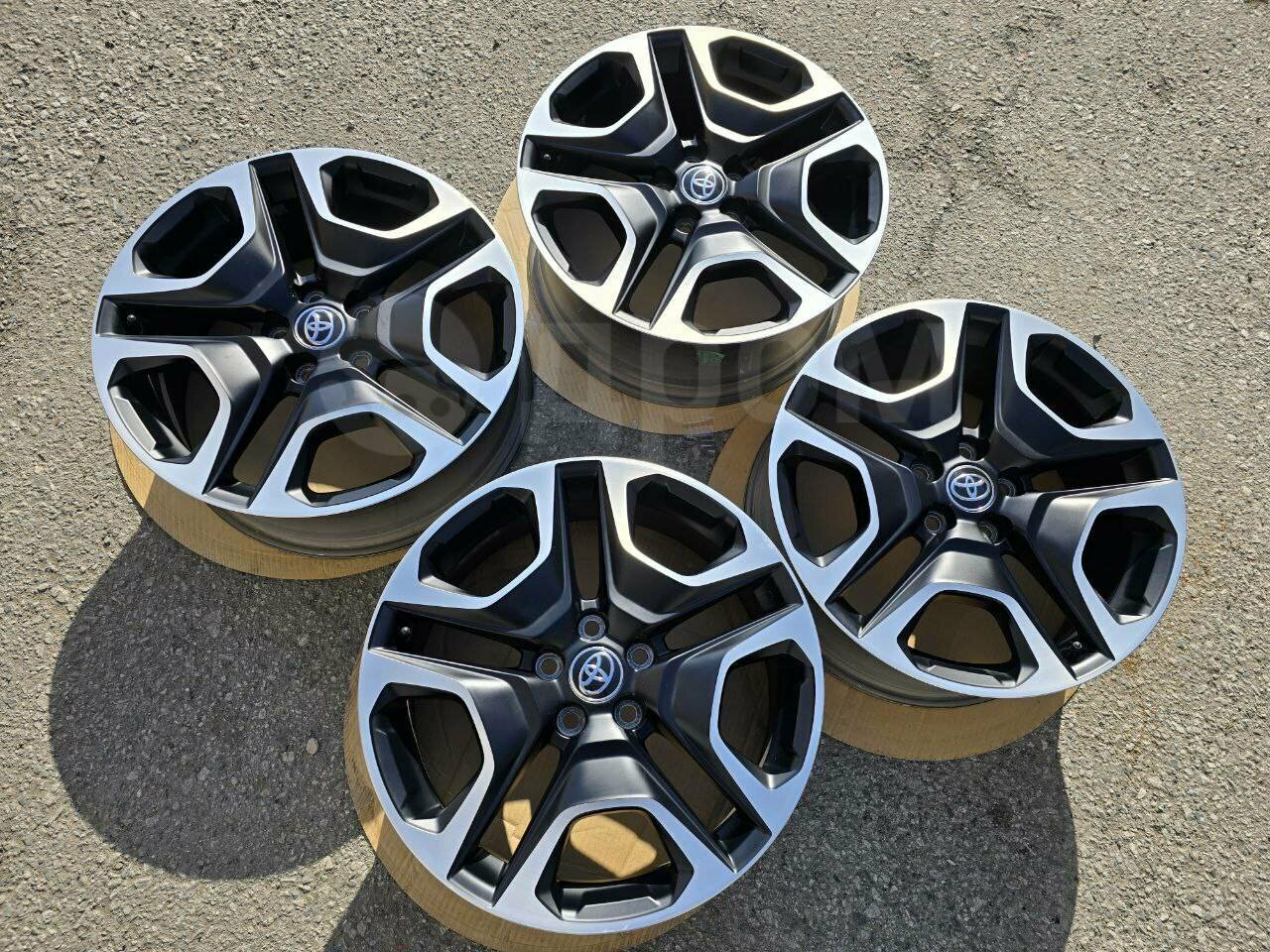 Диски автомобильные R19, Original Toyota Rav 4 ADVENTURE, Camry, Harrier, Lexus, 19 дюймов, 5x114.3 (7,5J, ET40) Диски Тойота Харриер, Рав 4, Лексус 4шт.
