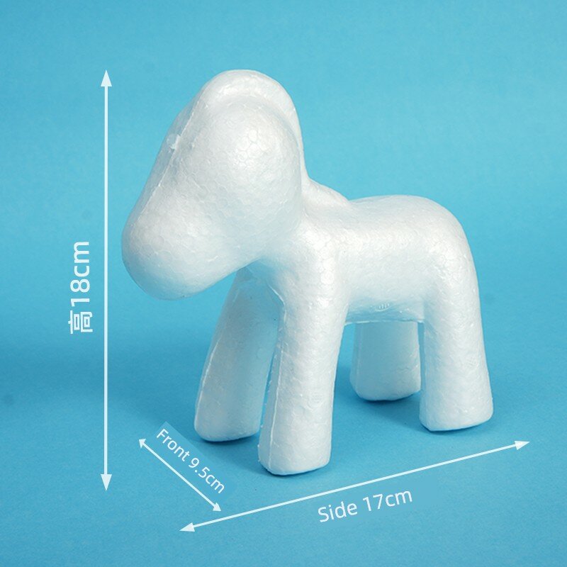 Форма для литья из пенопласта DIY: креативный мишка-эмбрион, различные размеры (мишка, кролик, собака) – идеально для