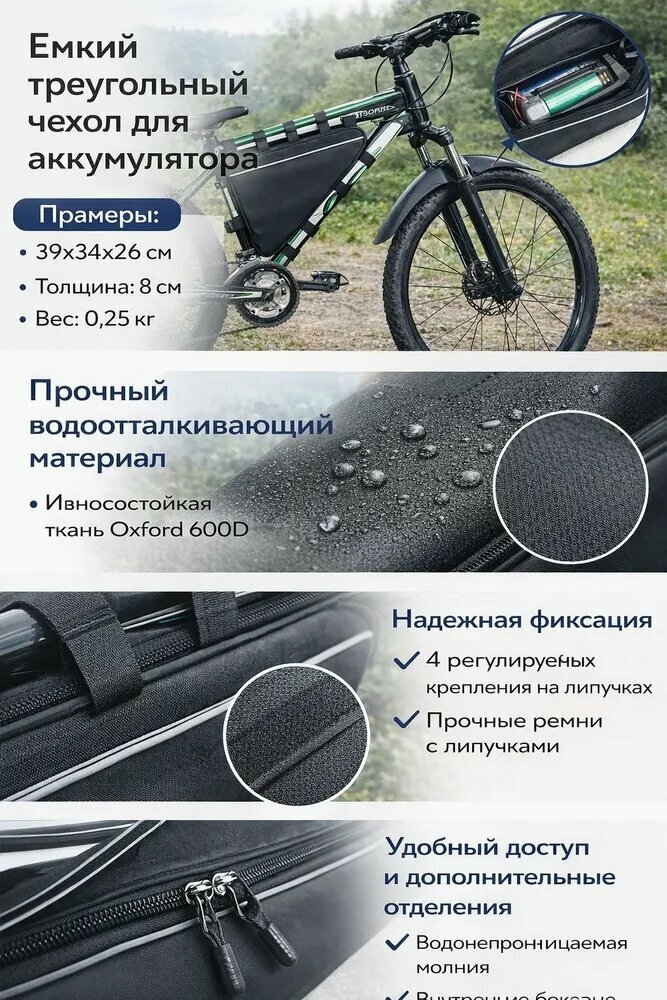 Сумка велосипедная — фото 1