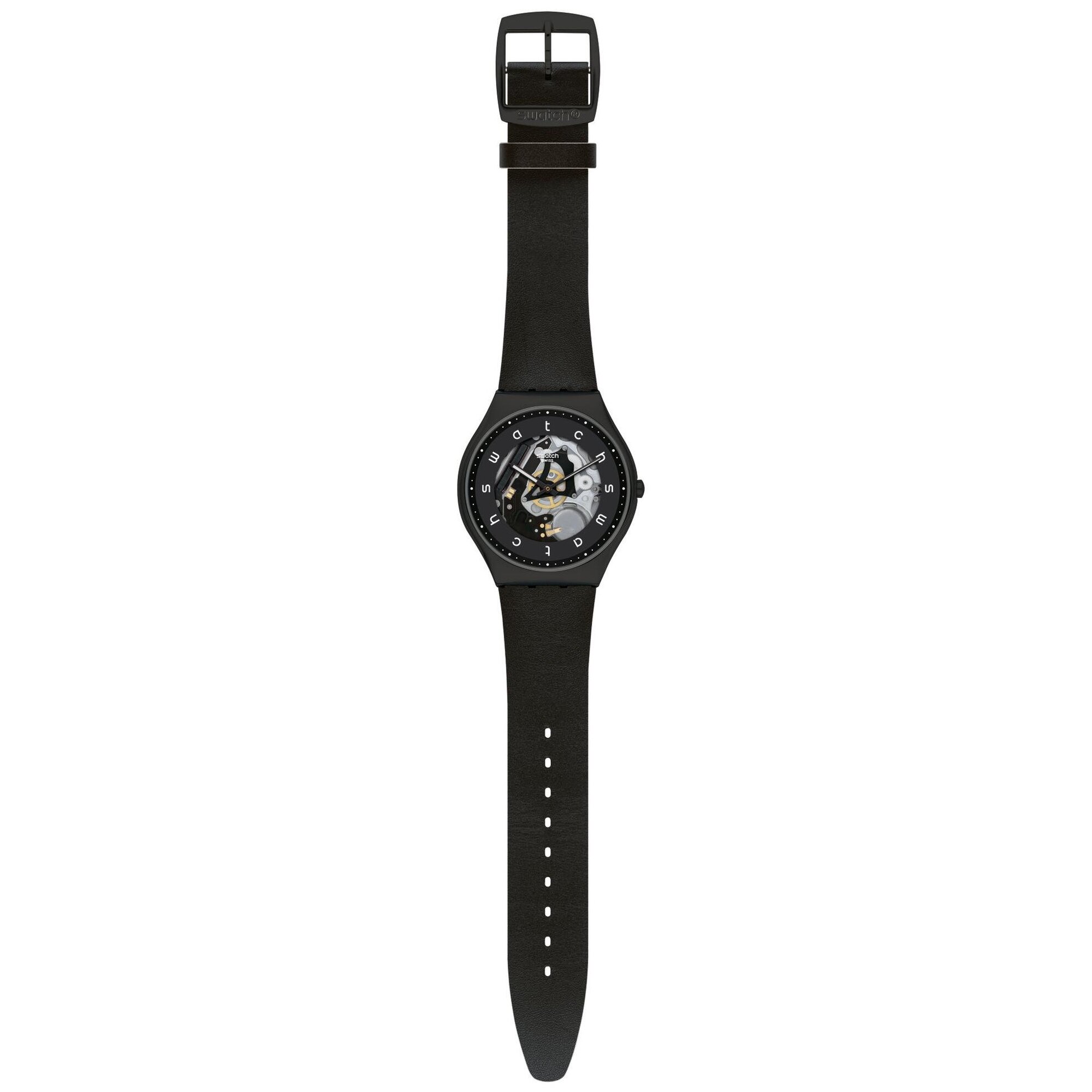 Наручные часы Swatch, черный — фото 1
