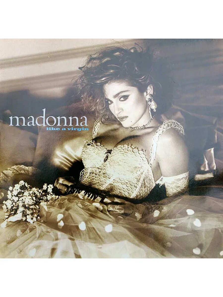 Винтажная виниловая пластинка MADONNA - Like A Virgin 1985