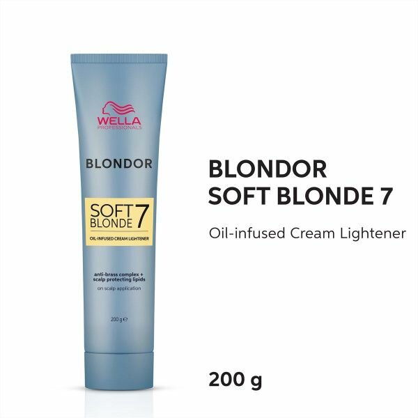 Wella Professionals Мягкий крем для блондирования Blondor Soft Blonde Cream 200 мл