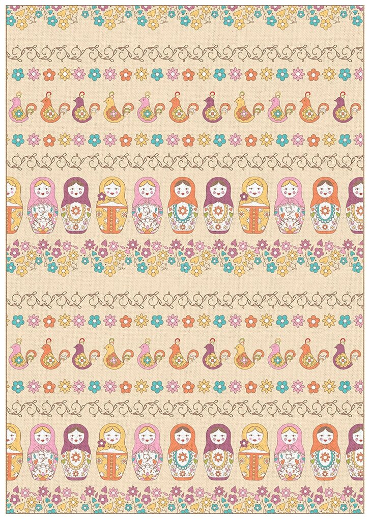 Ткани фасованные PEPPY (A - O) для пэчворка крошки-матрёшки фасовка 50 x 55 см 146±5 г/кв. м 100% хлопок КМ-10 кремовый